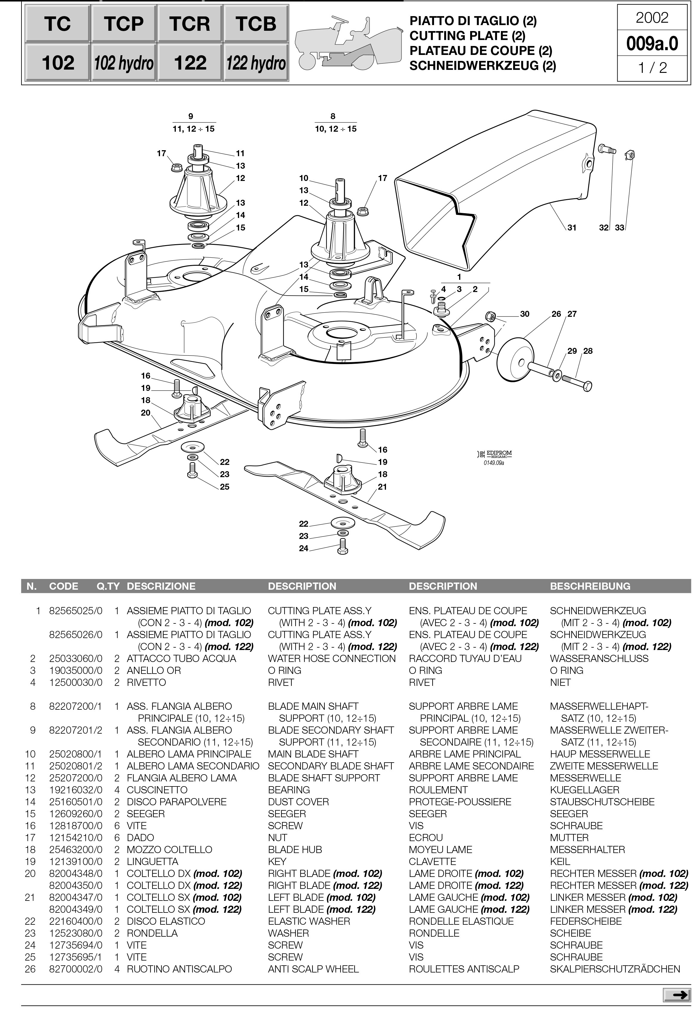 Vue Eclatee Tracteur Tondeuse Mtd Demaxde MTD Tracteurs De Pelouse MTD